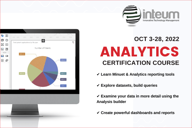 Analytics Certification Course - Inteum Company, LLC