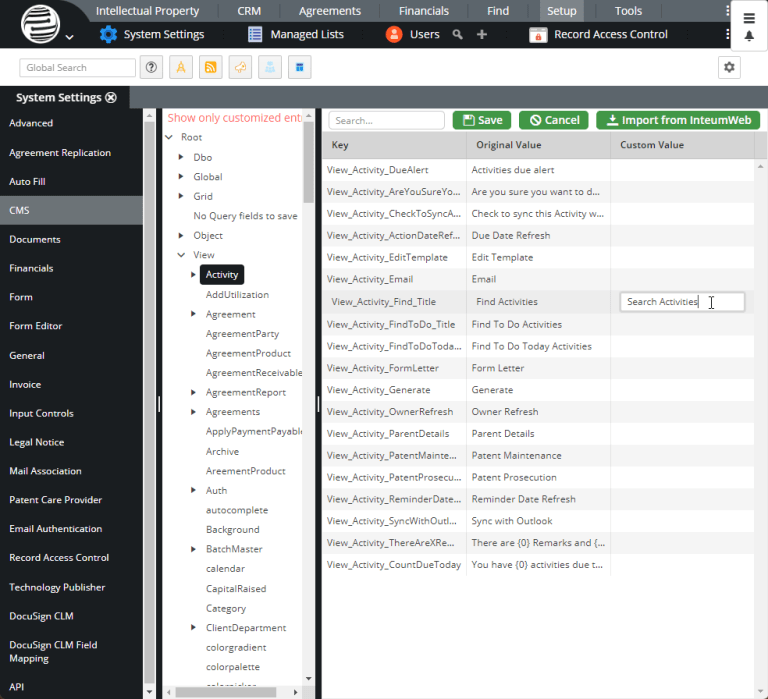 Minuet - Intellectual Property Software - Inteum Company, LLC