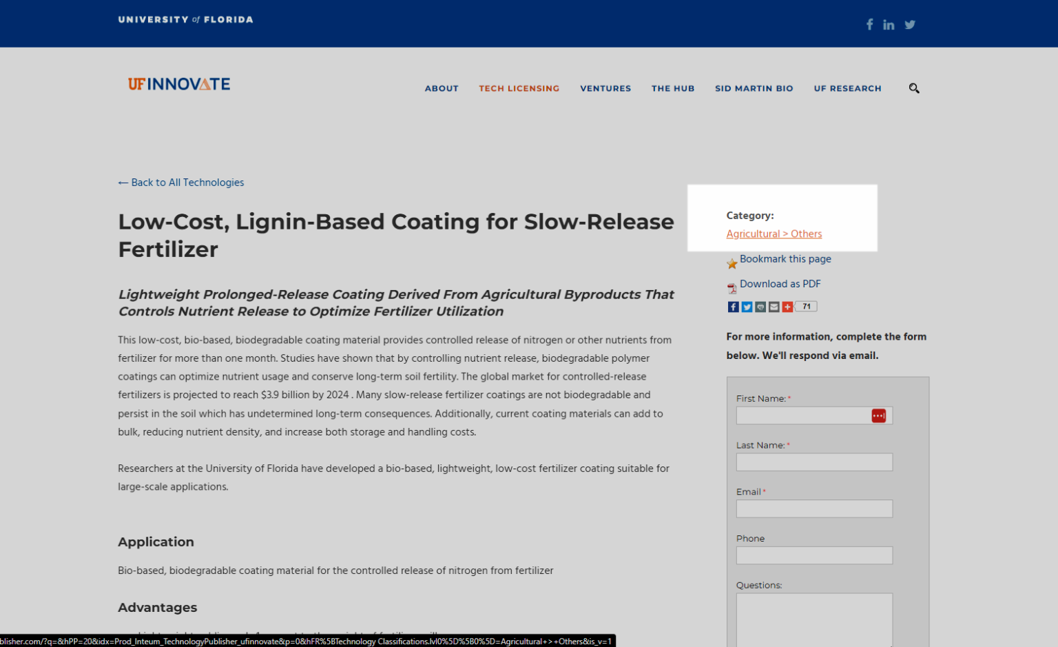 UFInnovate - Inteum Company, LLC